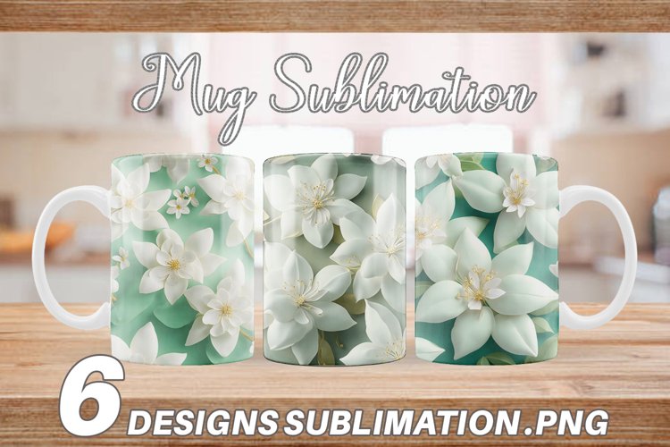 Mug sublimation background