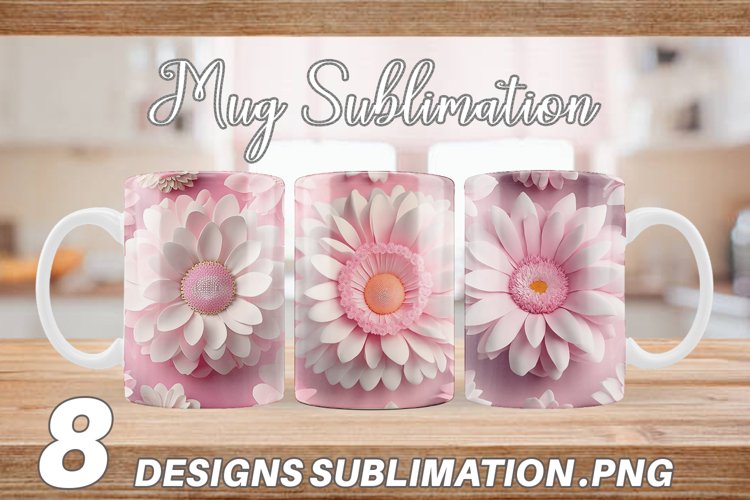 Mug sublimation background