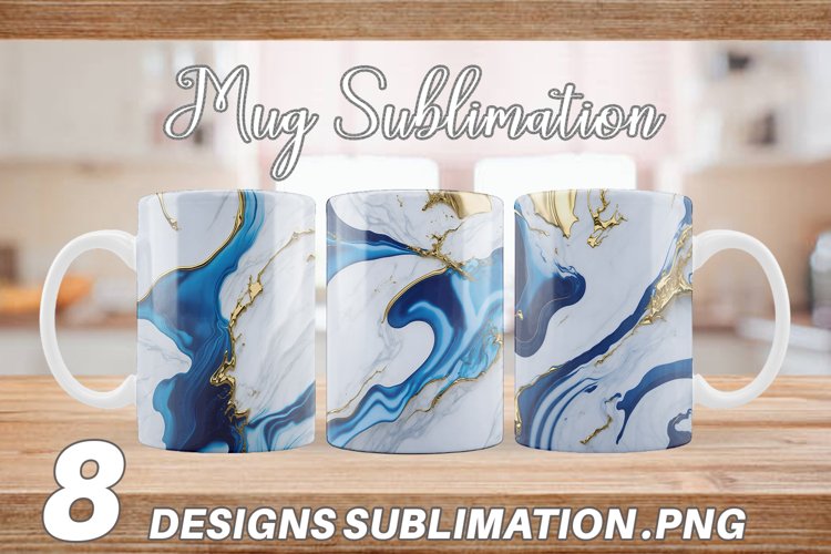 Mug sublimation background