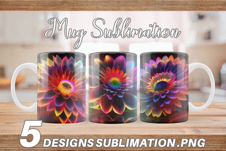 Mug sublimation background