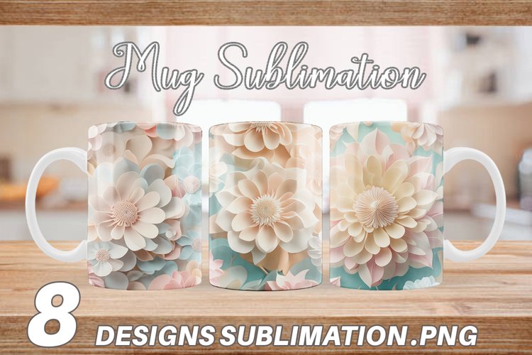 Mug sublimation background