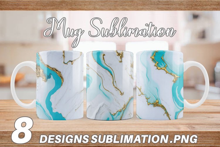 Mug sublimation background
