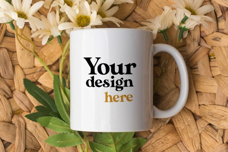 White Coffee Mug Mockup Sublimation (2542263)