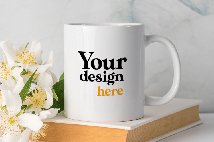 White Coffee Mug Mockup Sublimation (2633338)