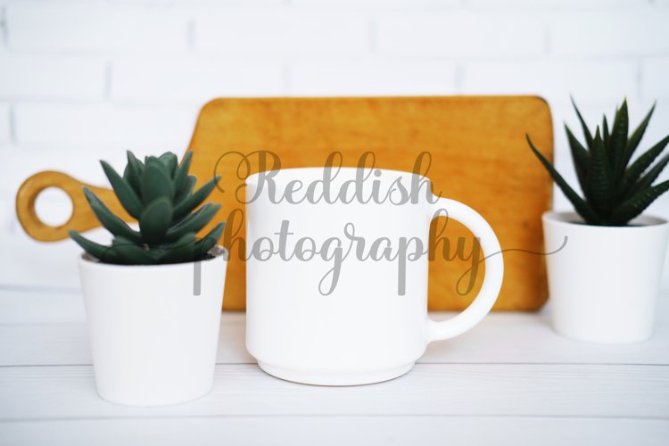 White mug mockup for presentation designs, mug mockup