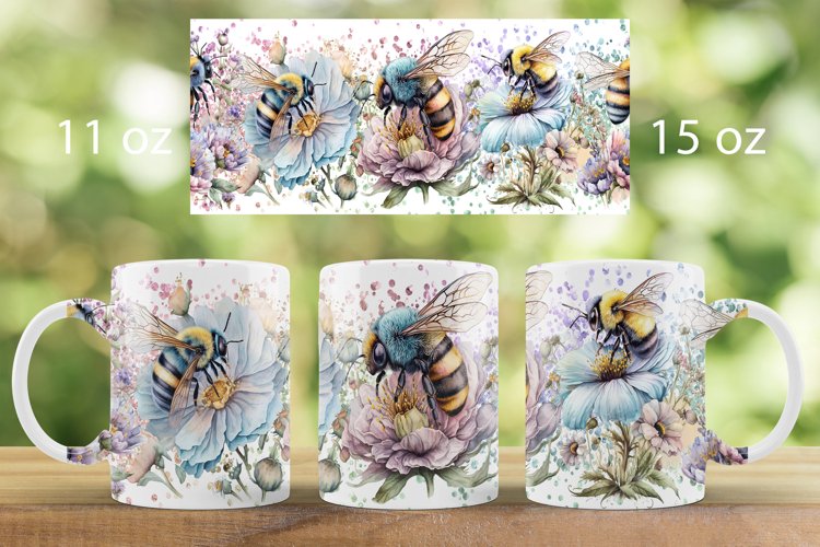 15 Oz Sublimation Mugs | Templates, Designs | Design Bundles
