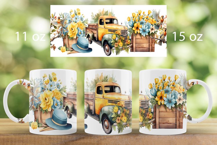 15 Oz Sublimation Mugs | Templates, Designs | Design Bundles