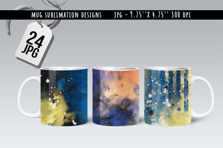 Modern Glitter Mug Designs