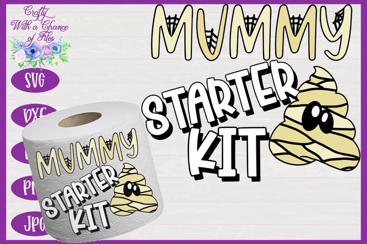 Halloween Toilet Paper SVG, Halloween SVG, Funny Mummy Kit (1563186 ...