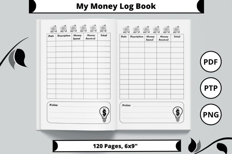 My Money Log Book - KDP Interior