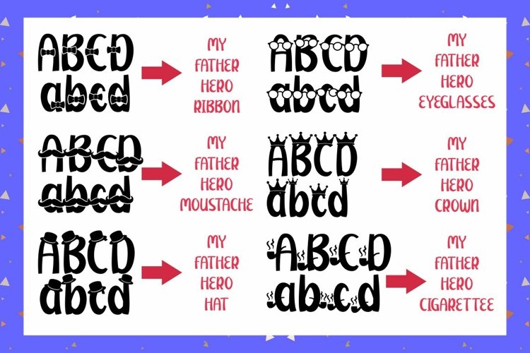 My Hero Father - Quirky Father Day Font - Free Font Of The Week | Font ...