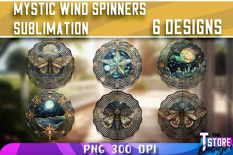 Mystic Wind Spinners Sublimation Bundle|Mystical (2698782)