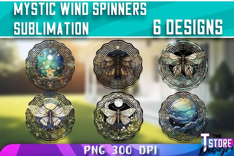 Mystic Wind Spinners Sublimation Bundle|Mystical (2694795)