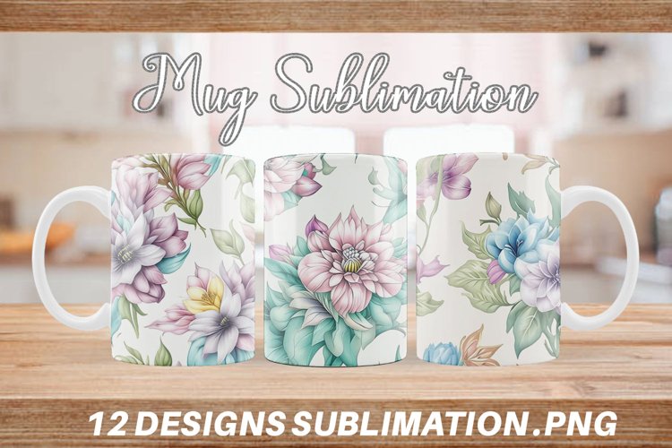 Mug sublimation background