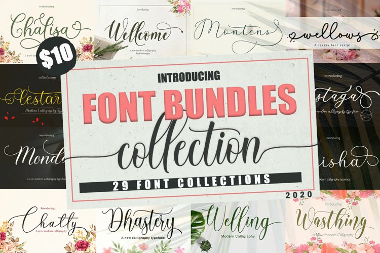 FONT BUNDLES COLLECTION (556263)