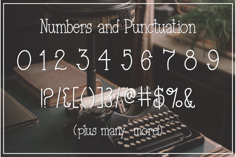 Retro Type Writer - A Classic Multi-lingual Typewriter Font - Free Font ...