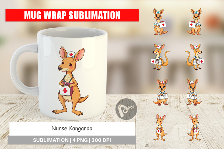 Mug sublimation background