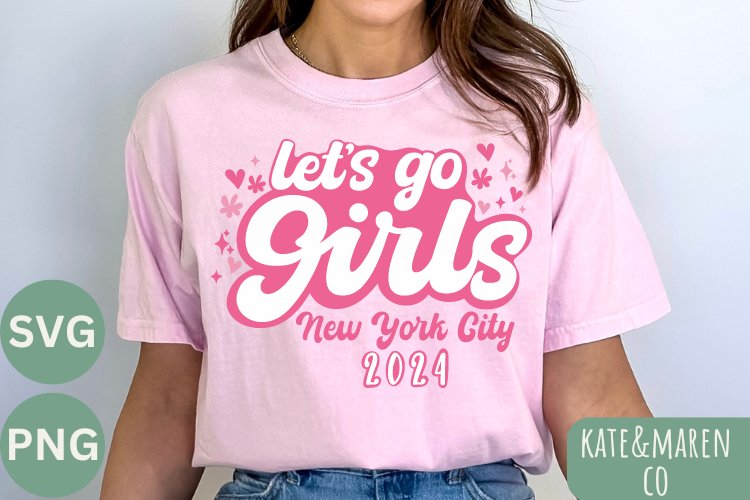 Girls Trip 2024 SVG | Let's Go Girls SVG | New (3429163)