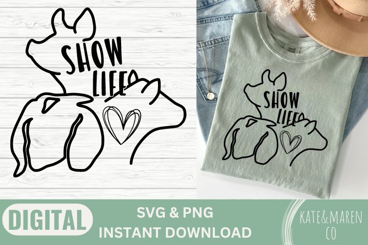 show life svg, ffa svg, show animal svg