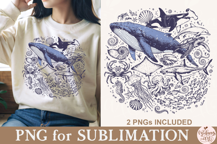 Sea Animals PNG (6503515)