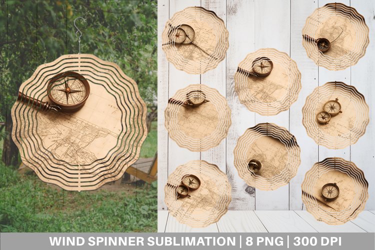 Wind Spinner | Sublimation Spinner Design