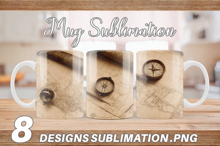 Mug sublimation background