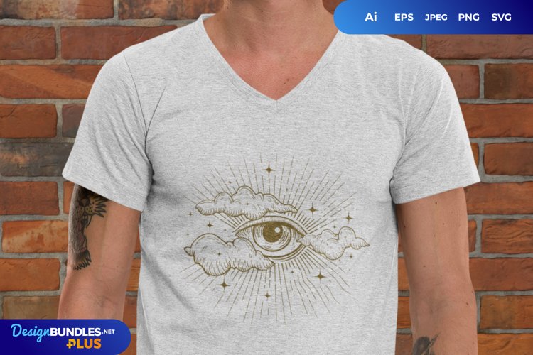 One Eyed for T-Shirt Design