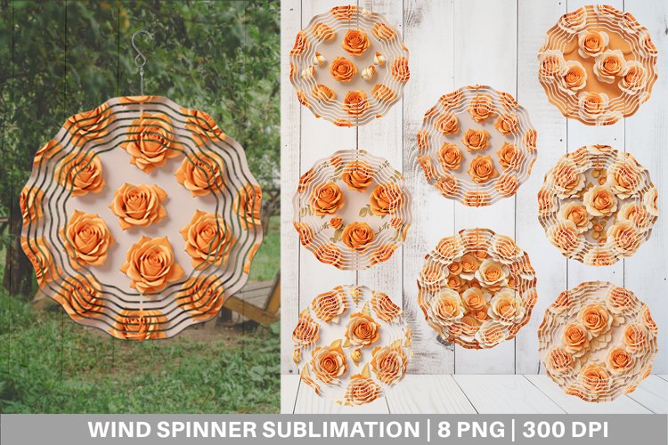 Wind Spinner | Sublimation Spinner Design