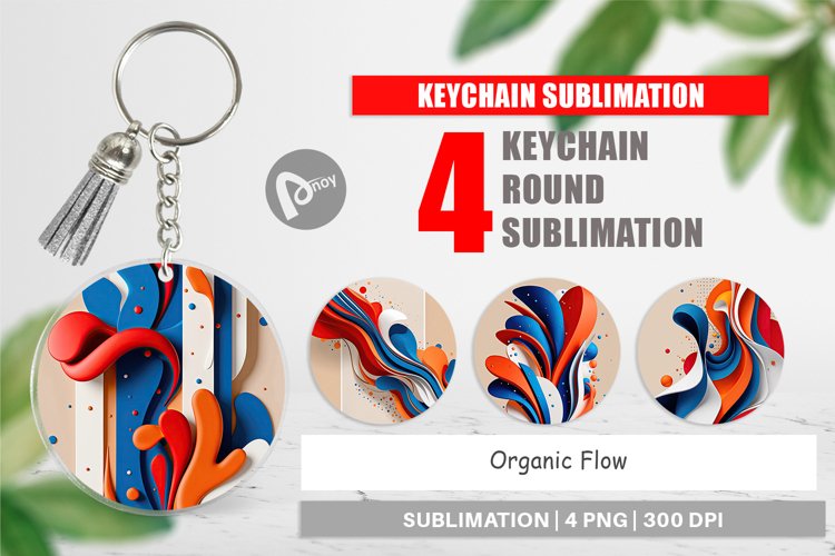 12 Bundle Keychain Sublimation Designs