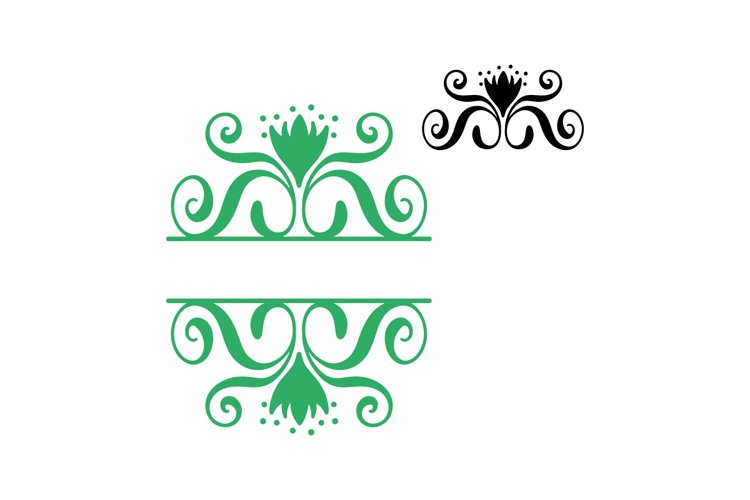 Ornament Frame SVG Cut File