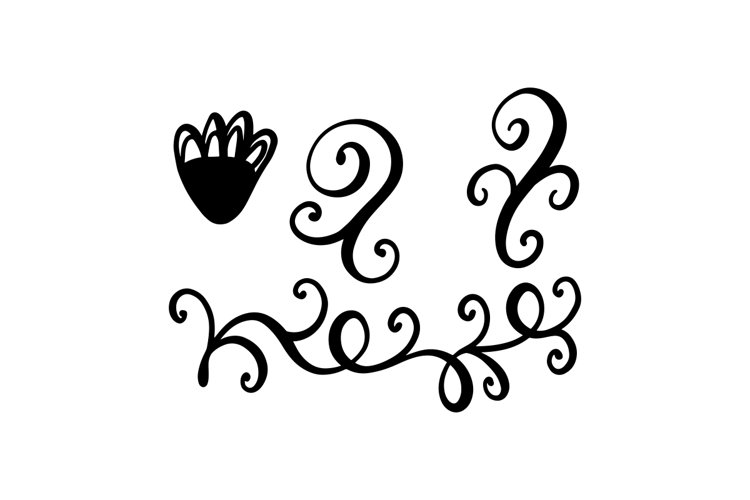 Ornamental Elements SVG Cut File (1529390)