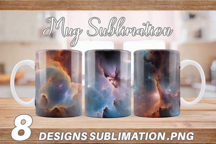 Mug sublimation background