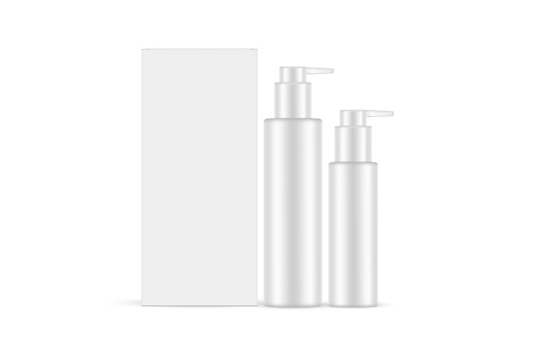 Blank Packaging Mockup for Hydrophilic Cleansing Oil