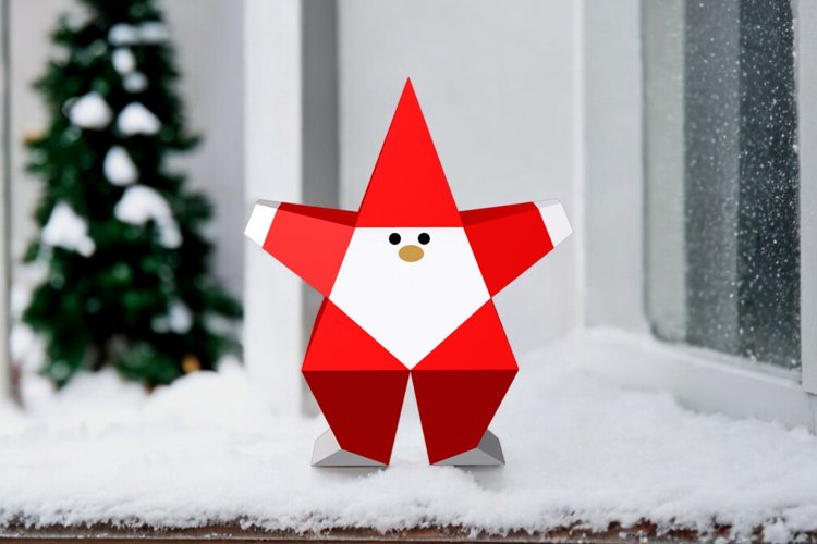 Santa Claus Favor - 3d Papercraft (4931912)