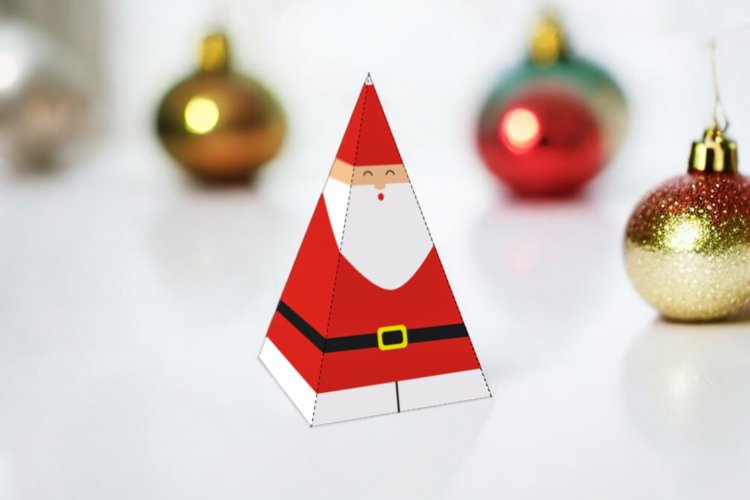 Santa Claus Favor - 3d Papercraft (4942456)