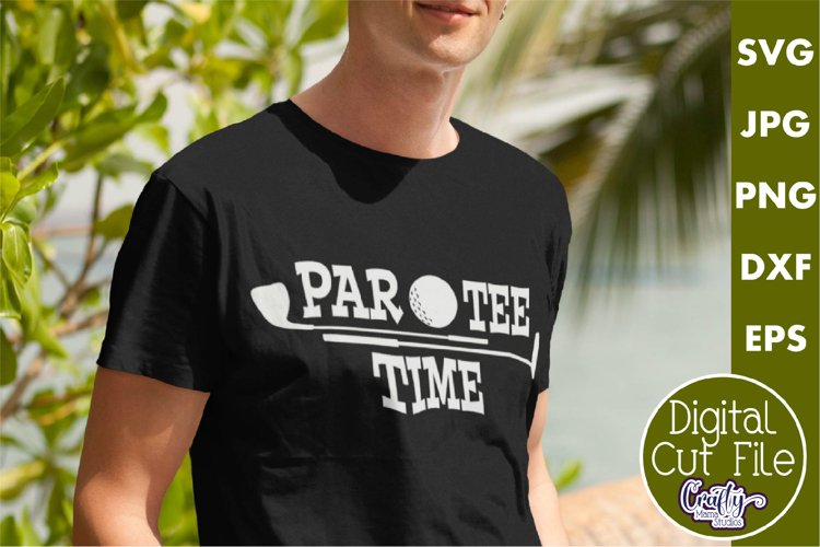 Par Tee Time | Funny Golf Svg Design