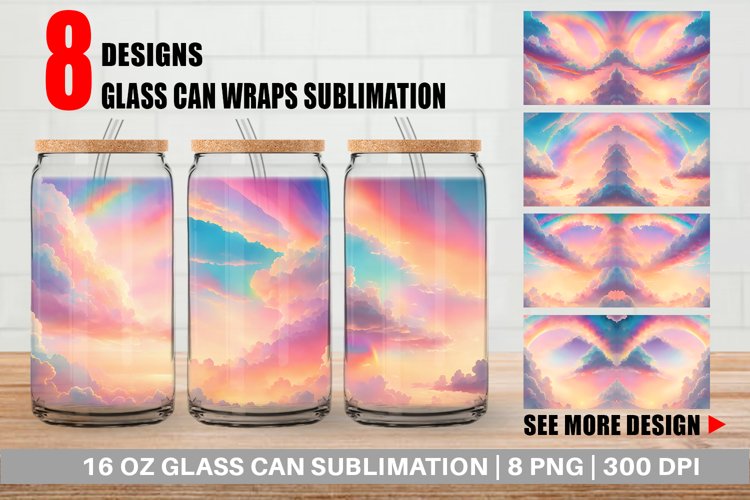 Glass Can Wraps Bundle