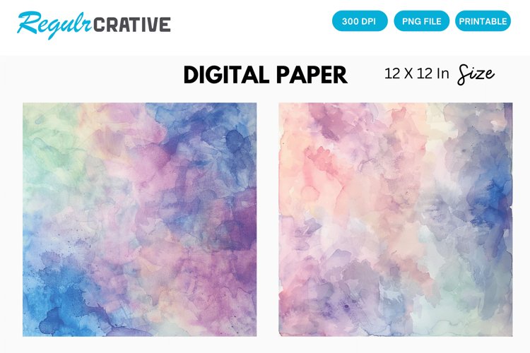 Pastel Seamless Digital Paper