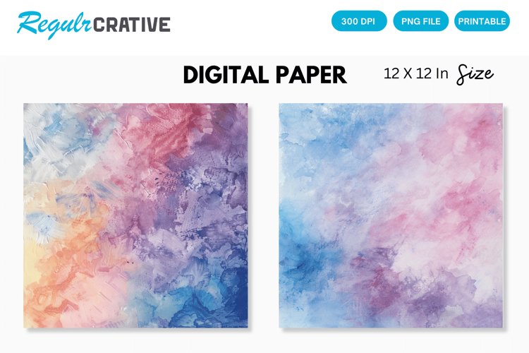 Pastel Seamless Digital Paper