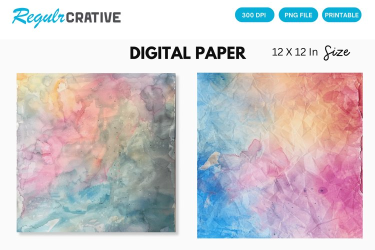 Pastel Seamless Digital Paper