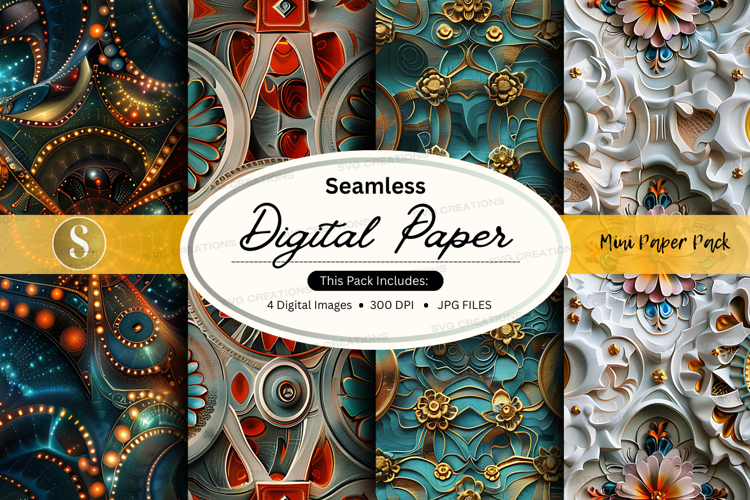 Seamless digital paper - mini paper pack (6559763)