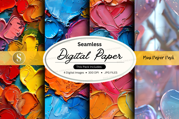 Seamless digital paper - multi paper pack (6562568)