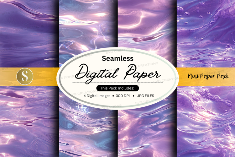 Seamless digital paper mockup pack (6573223)