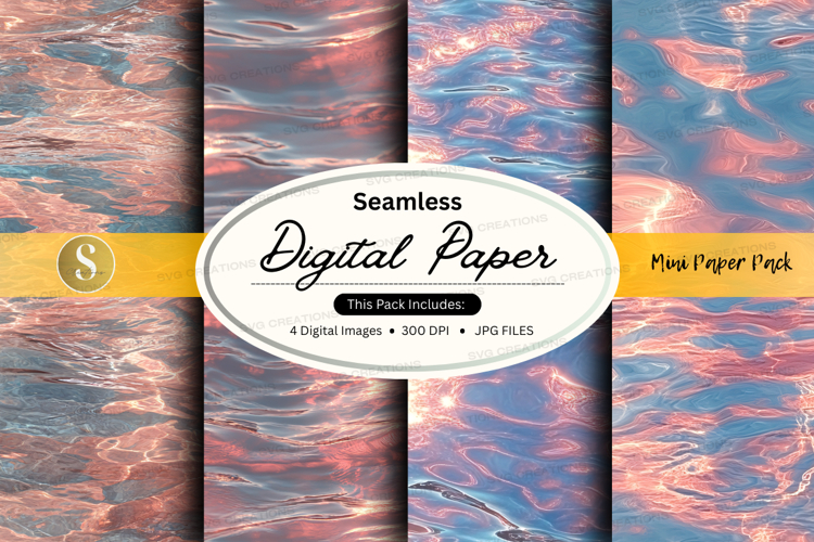Seamless digital paper mockup pack (6573250)
