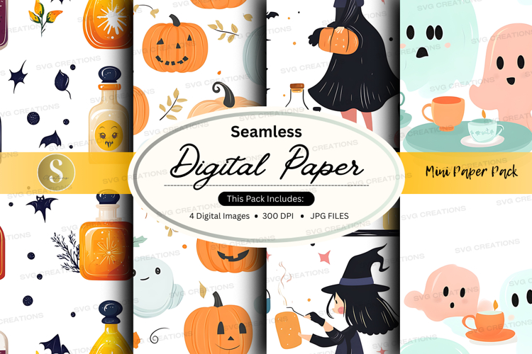 Halloween themed digital paper pack (6563478)