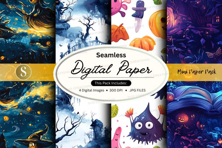 Seamless digital paper mini paper pack (6563615)
