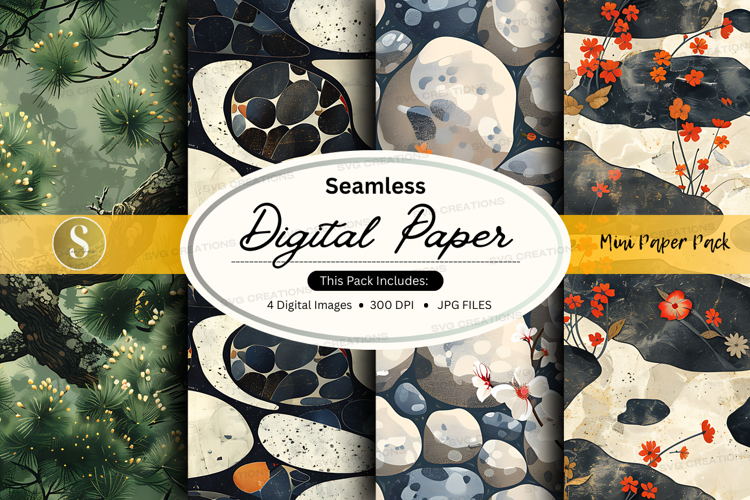 Seamless digital paper mini paper pack (6552613)