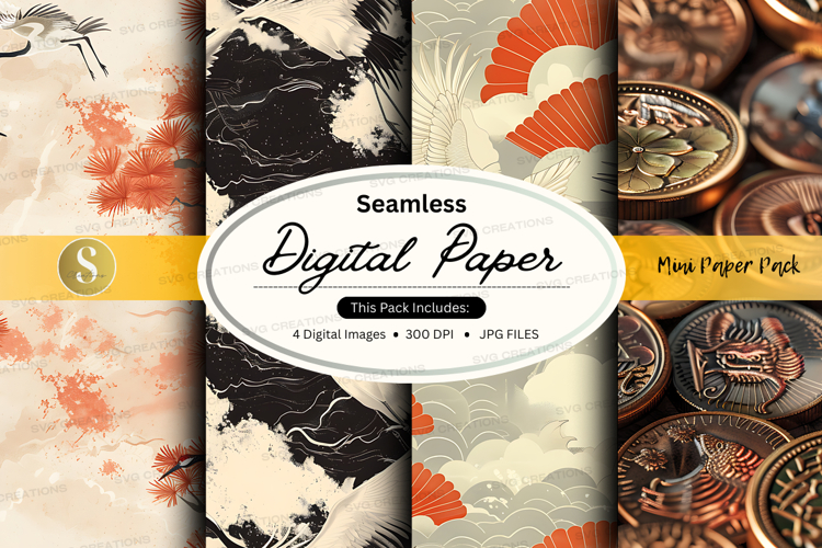 Seamless digital paper - mini paper pack (6559262)