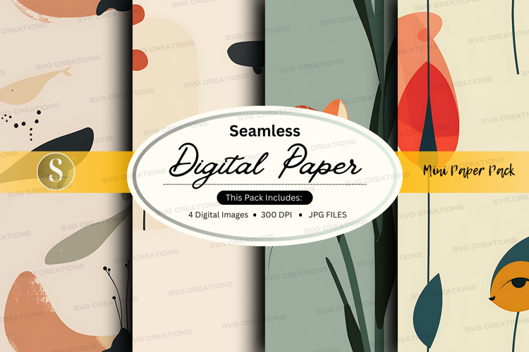 Seamless digital paper pattern pack (6545997)