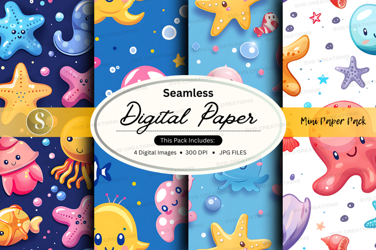 Seamless digital paper - mini paper pack (6546313)